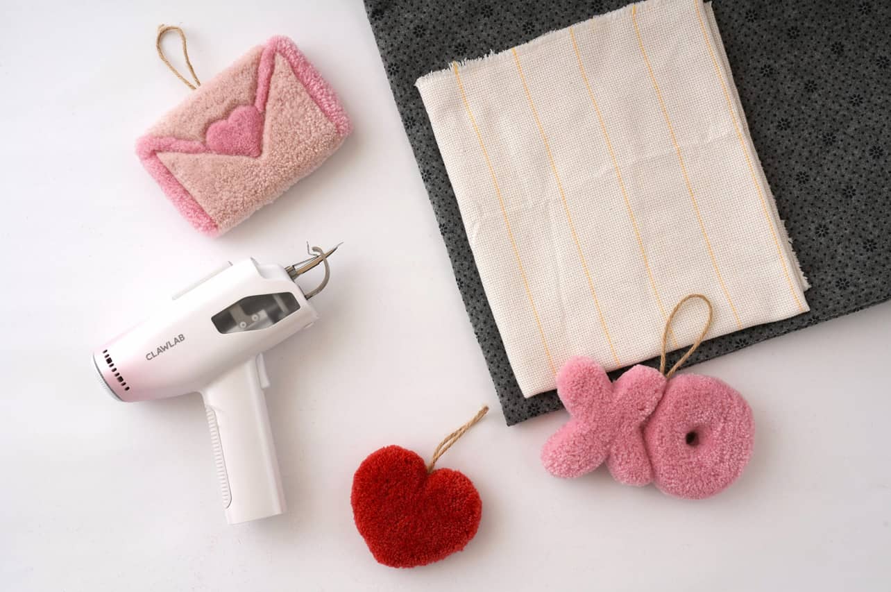 Handmade Valentine's Tufting Gifts: 6 DIY Projects | Clawlab